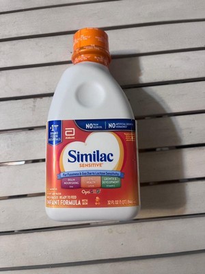 Similac Sensitive For Fussiness And Gas Powder Infant Formula - 12.5oz ...