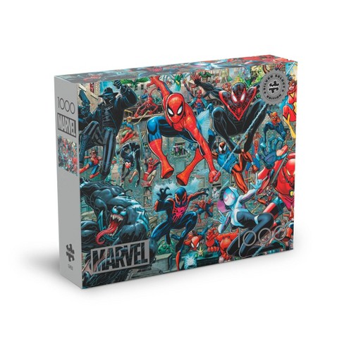 Silver Select Marvel Spider-verse 1000pc Puzzle : Target