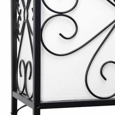Shelf Floor Lamp Black/natural - Threshold™ : Target