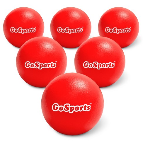 Gosports Soft Skin Foam Playground Dodgeballs - 6 Pack For Kids (6 Inch ...