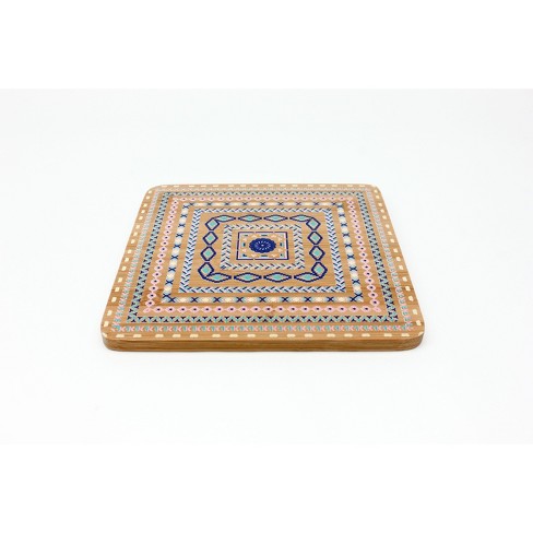 Berghoff Bamboo Multi-colored Trivet, Set Of 4 : Target