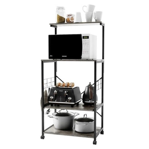 Bestier 4-tier Bakers Rack On Wheels : Target