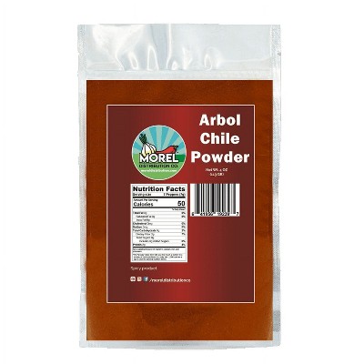 Morel Distribution Co | Dried Arbol Chili Pepper Powder (chile De Arbol ...
