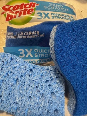 Scotch-brite Zero-scratch Scrub Sponges : Target