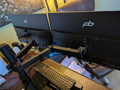 Packard Bell Airframe 43" Dual Monitor Workstation : Target