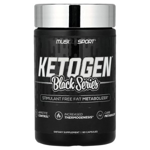 MuscleSport Black Series, Ketogen™, 90 Capsules : Target