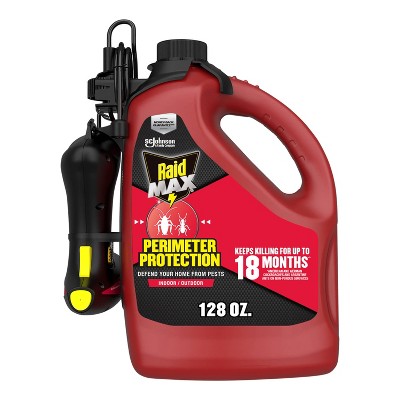 Raid Max Bug Killer Perimeter Protection Bug Spray - 30oz : Target