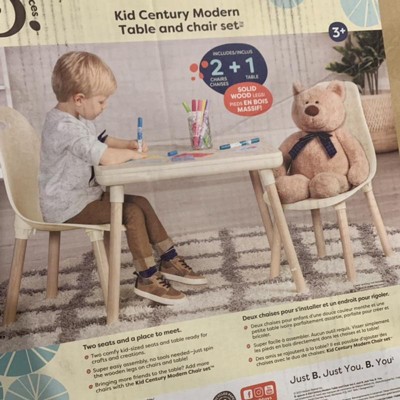3pc Kid Century Modern Table And Chair Set - B. Spaces : Target
