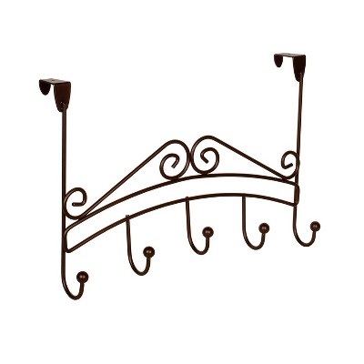 Spectrum Diversified Flower Over The Door 5 Hook Rack : Target