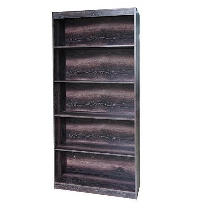 Techni Mobili Black Techni Mobili Home 5 Shelf Bookcase : Target