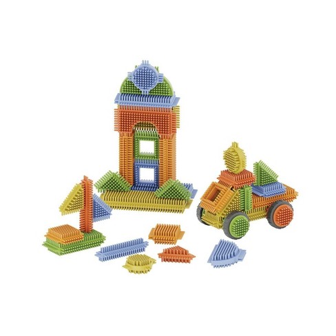 Kaplan Early Learning Snap And Stack Thistle Blocks - 160 Pieces : Target