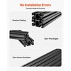 VEVOR 2PCS 4080 Aluminum Extrusion Profile, 19.69 In 500 mm,T Slot ...