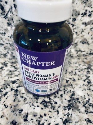 New Chapter Women's Multivitamin 40+ For Energy, Healthy Aging + Immune ...