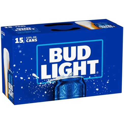 Bud Light Beer - 15pk/12 Fl Oz Cans : Target