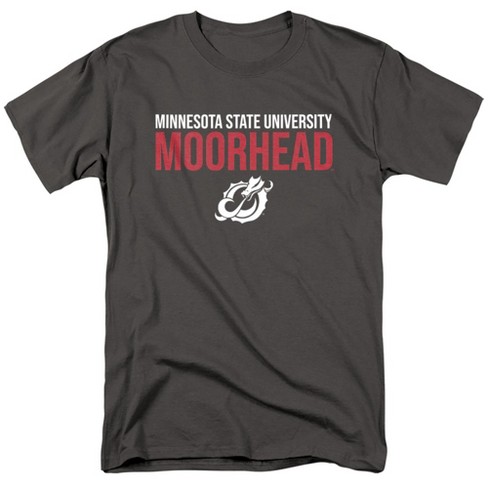 Minnesota State University Moorhead Official Stacked Adult T-shirt ...