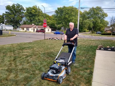 Worx Nitro Wg761 80v 21" Cordless Self-propelled Lawn Mower With ...