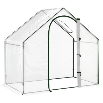 Outsunny 71'' X 39'' X 66'' Walk In Greenhouse Portable Hot House For ...
