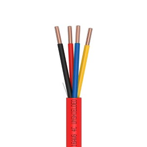 Fire Alarm Cable 16/4 Bare Copper 16AWG 4 Conductor Unshielded Wire ...