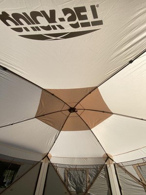 Clam Quick-set Pavilion Portable Pop-up Outdoor Camping Gazebo Screen ...