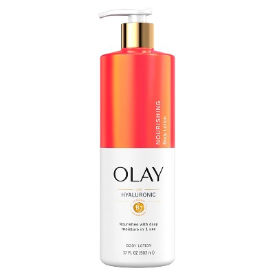 Olay Nourishing & Hydrating Body Lotion Pump With Hyaluronic Acid ...