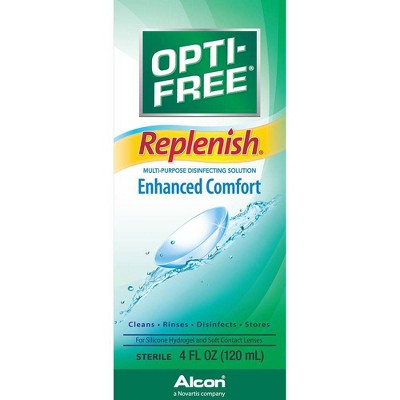 Replenish Opti-free Multi-purpose Disinfecting Solution For Contact ...