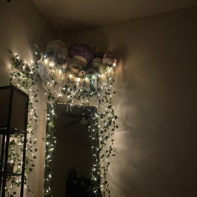 5' X 3.5' Led Vine Curtain String Lights Warm White - West & Arrow : Target