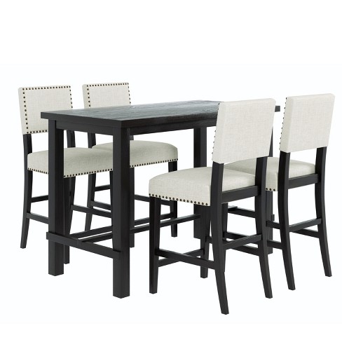 5-piece Counter Height Dining Set Espresso-modernluxe : Target