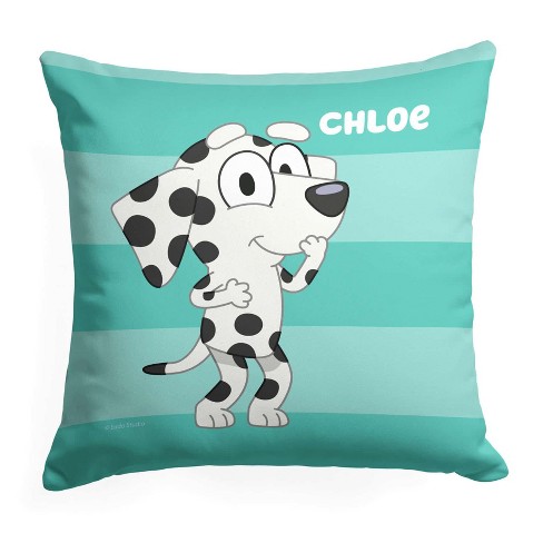 Bluey Roll Call Chloe Throw Pillow 18x18 Inches : Target