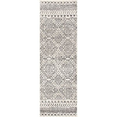 Nuloom Camila Geometric 2x6 Runner Indoor Area Rug For Living Room ...