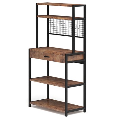Tribesigns 43 Inch 5-tier Kitchen Bakers Rack, Brown : Target