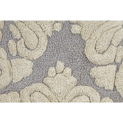 Better Trends Shaggy Border Bath Rug, 100% Cotton, 20" X 60" Rectangle ...