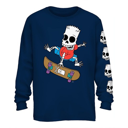 The Simpsons Long Sleeve Shirt - The Simpsons Krusty The Clown, Lisa ...