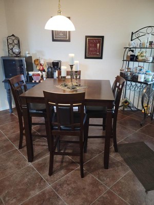 Bennox Counter Height Dining Table Set Brown - Signature Design By ...