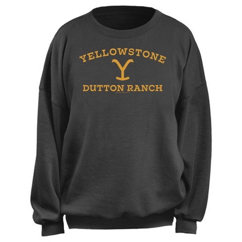 Junior's Yellowstone Dutton Ranch Brand Sweatshirt : Target