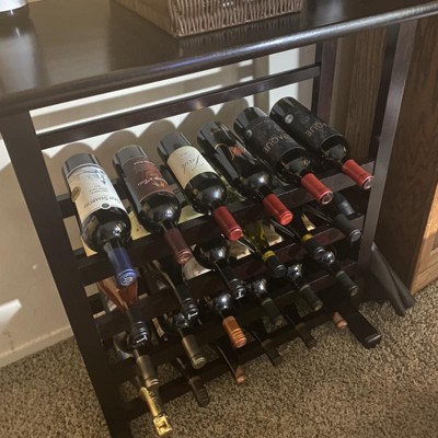 Vinny Wine Rack Espresso Dark Espresso - Winsome : Target