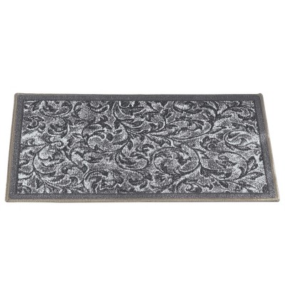 Collections Etc Siena Elegant Scrolling Leaf Design Accent Rug 20" X 30 ...
