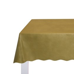 54" X 108" Solid Table Cover Black - Spritz™ : Target
