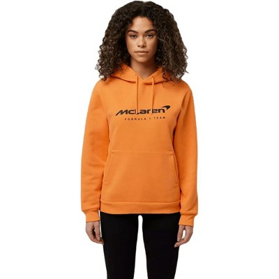 Mclaren F1 Women's Core Essentials Logo Hoodie (papaya, M) : Target