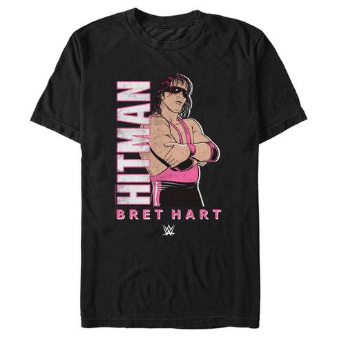 Men's Wwe Hitman Bret Hart T-shirt : Target
