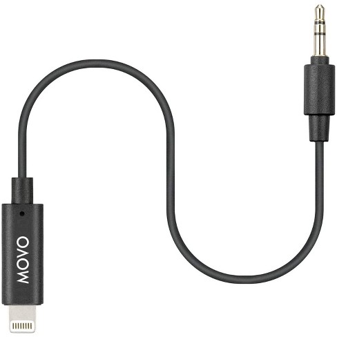 Movo Ima-4 Trs To Lightning Adapter - Compatible With Iphone And Ios ...