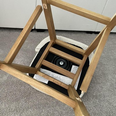 Kinston Swivel Curved Back Upholstered Counter Height Barstool ...