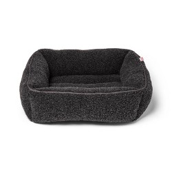 Super Plush Cuddler Round Dog Bed - S - Gray - Boots & Barkley™ : Target