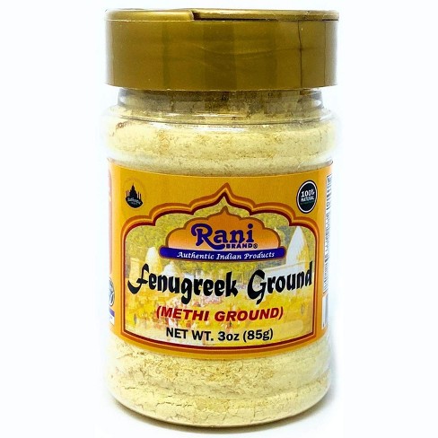 Fenugreek (methi) Seeds Ground Powder - 3oz (85g) - Rani Brand ...