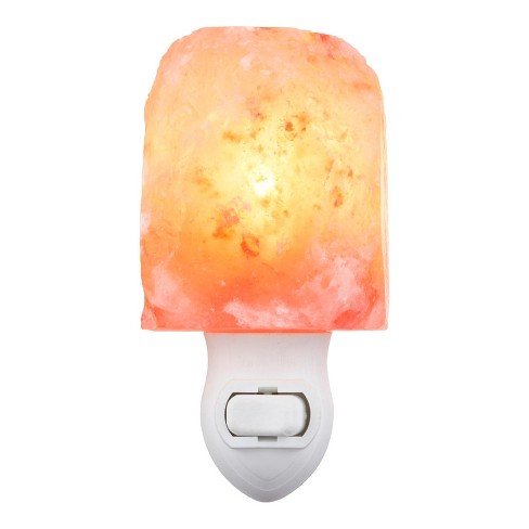 Globe Electric Manual Plug-in Himalayan Salt Incandescent Night Light ...