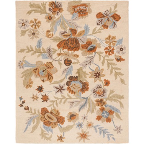 Blossom Blm915 Hand Hooked Area Rug - Beige/multi - 8'x10' - Safavieh ...