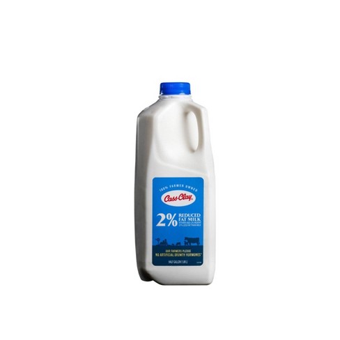 Cass Clay 2% Milk - 0.5gal : Target
