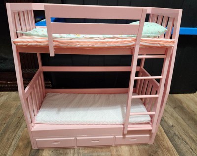 Our Generation Dreams For Two Pink Bunk Beds Accessory Set For 18 ...