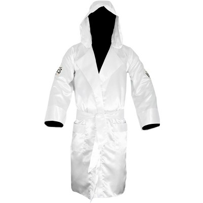 Cleto Reyes Satin Boxing Robe With Hood - White : Target