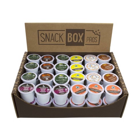 Snack Box Pros Favorite Flavors Assortment Box Medium Roast Coffee ...