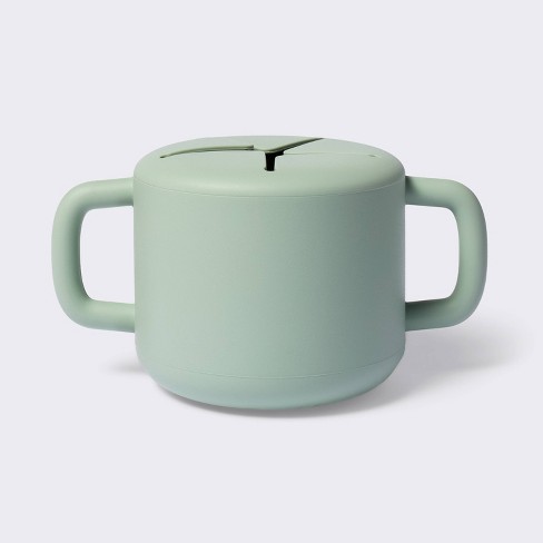 Silicone Snack Cup With Lid - Green - Cloud Island™ : Target